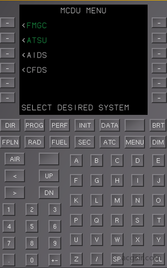 萌喵的小窝 - A320 MCDU