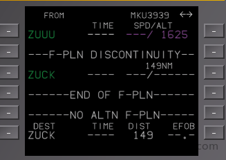 萌喵的小窝 - A320 MCDU