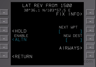 萌喵的小窝 - A320 MCDU