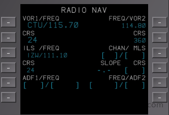 萌喵的小窝 - A320 MCDU