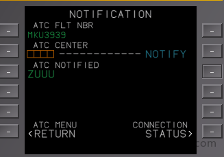 萌喵的小窝 - A320 MCDU
