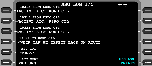 萌喵的小窝 - A320 MCDU